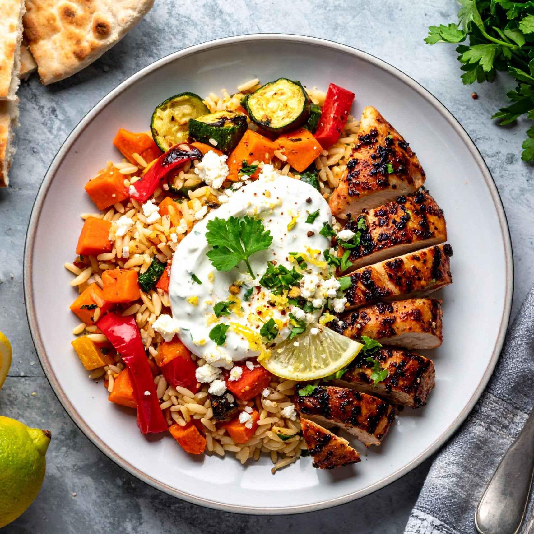 Chicken Gyro Bowl – Healthy Fresh Meals