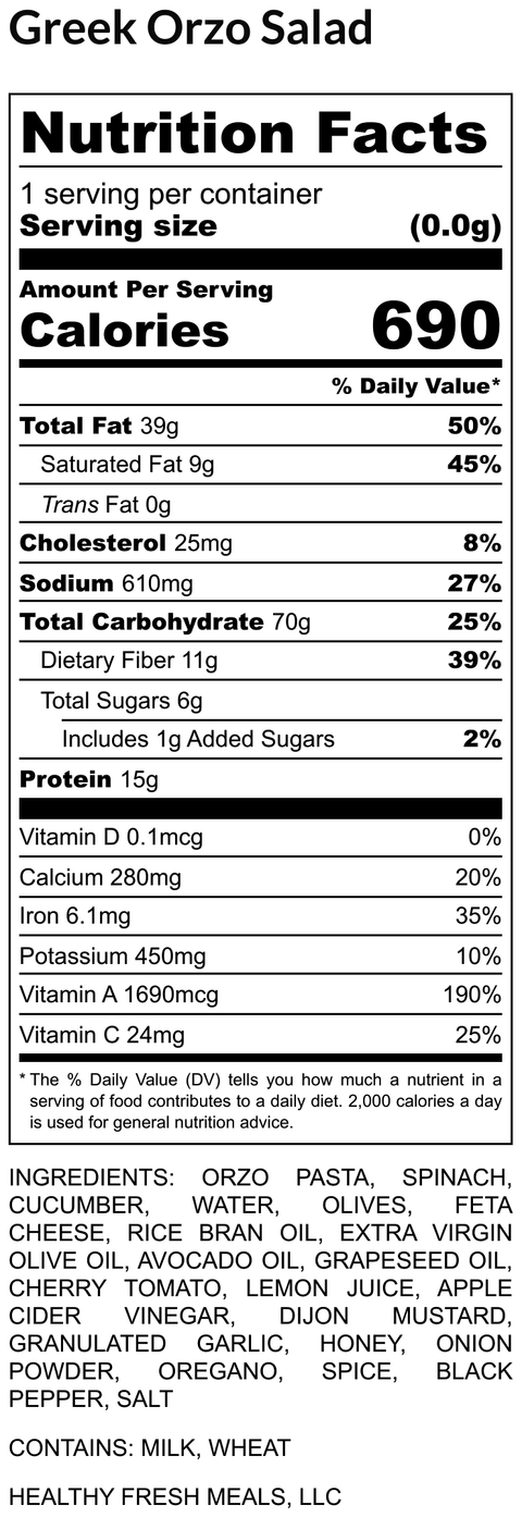 Products – Healthy Fresh Meals