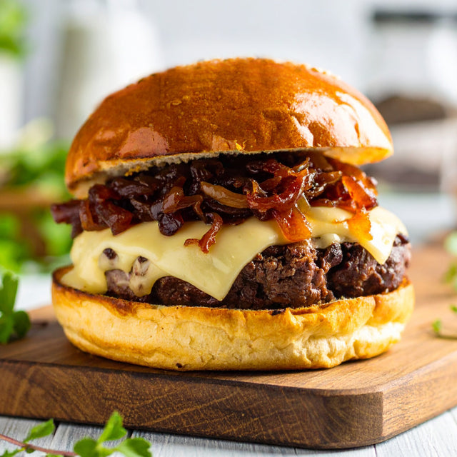 Gruyere Beef Burger | Menu Item | Healthy Fresh Meals